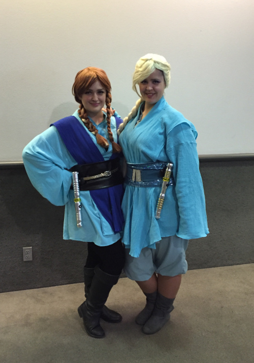 Frozen Jedi: Jedi Elsa and Jedi Anna Cosplay – Doctor T Designs