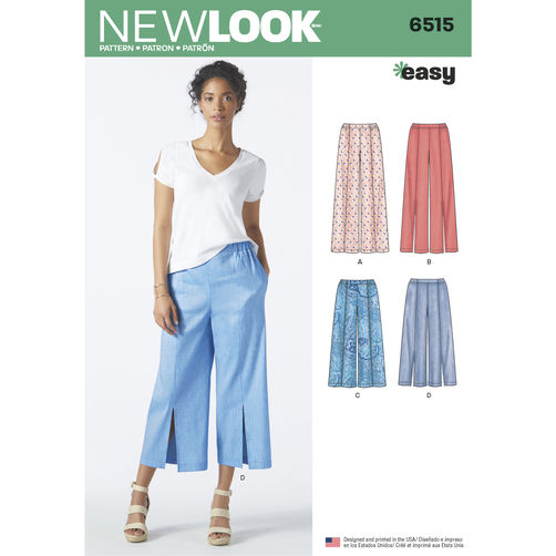 newlook-wide-pant-pattern-6515-envelope-front – Doctor T Designs