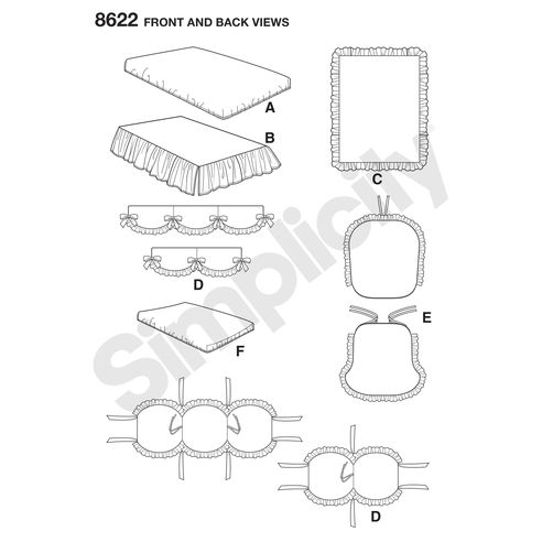 simplicity-crib-decor-pattern-8622-front-back-view – Doctor T Designs
