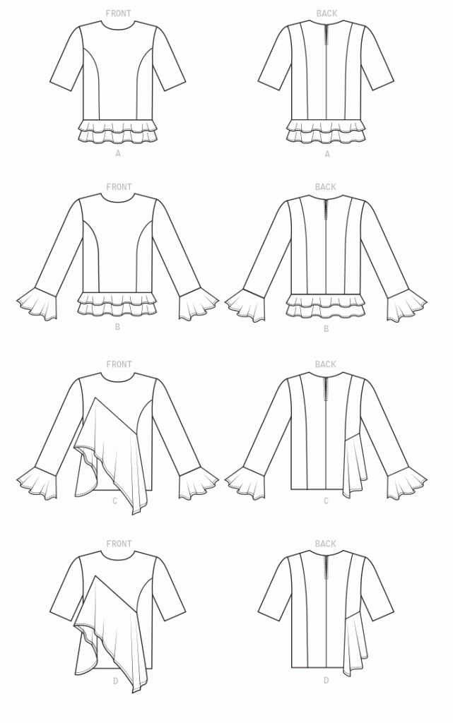 Butterick Patterns Early Fall 2018 – Doctor T Designs