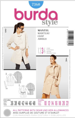 Pattern Review: Burda 7360 – Doctor T Designs